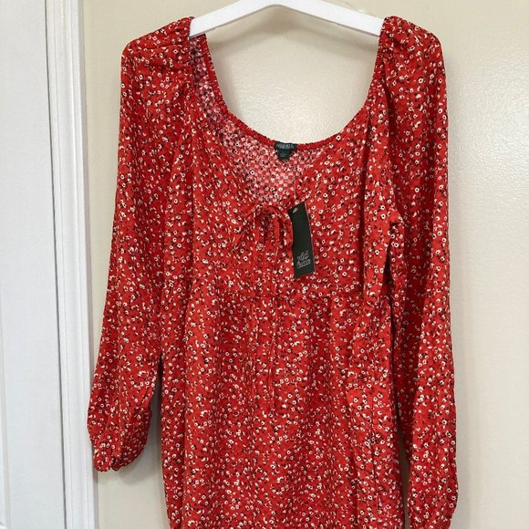 wild fable | Dresses | Womens Long Sleeve Tiefront Muse Dress Wild ...